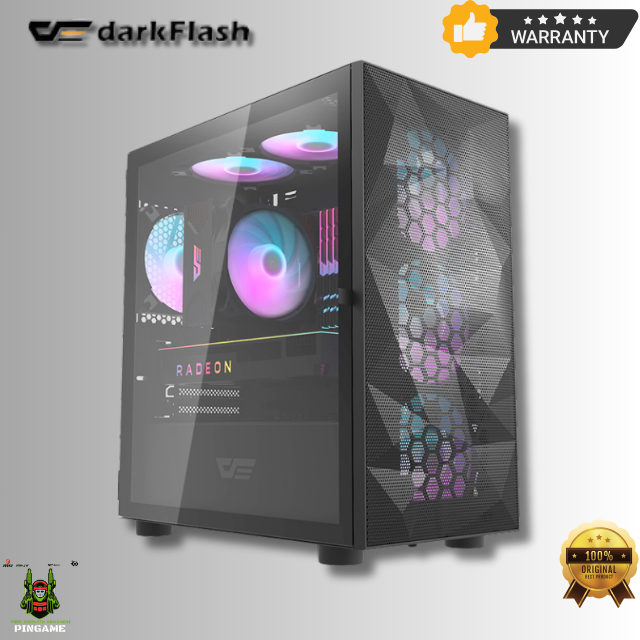 Jual Darkflash Pc Case DLM21 MATX/ITX BLACK | Shopee Indonesia
