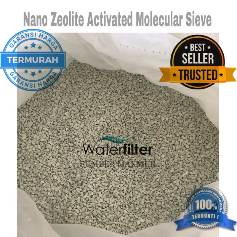 Jual Media Filter Nano Zeolite Activated Molecular Sieve 1 zak | Shopee ...