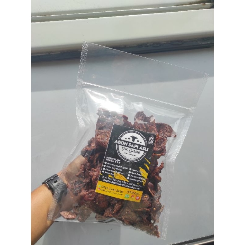 Jual Dendeng Paru Sapi Crispy / keripik paru Khas sukabumi Berat 250g ...