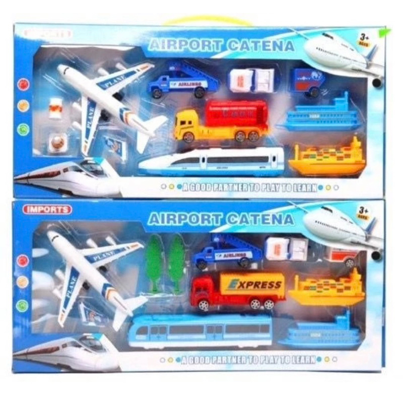 Jual Mainan Pesawat Anak Catena Airport Plane Aeroplane Kado Hadiah ...