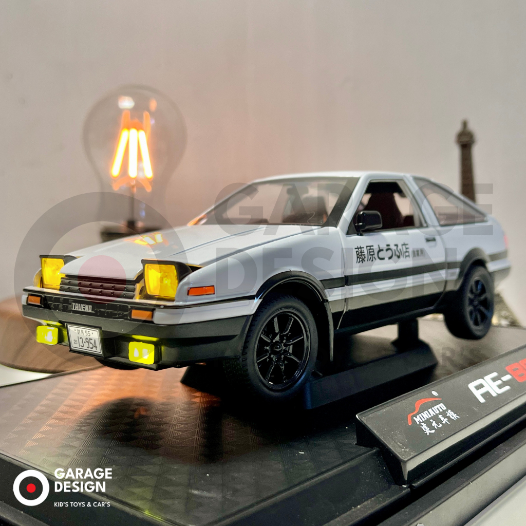 Jual Miniatur Diecast Mobil 1:20 Initial D Mazda RX7 RedSuns - Mobil ...