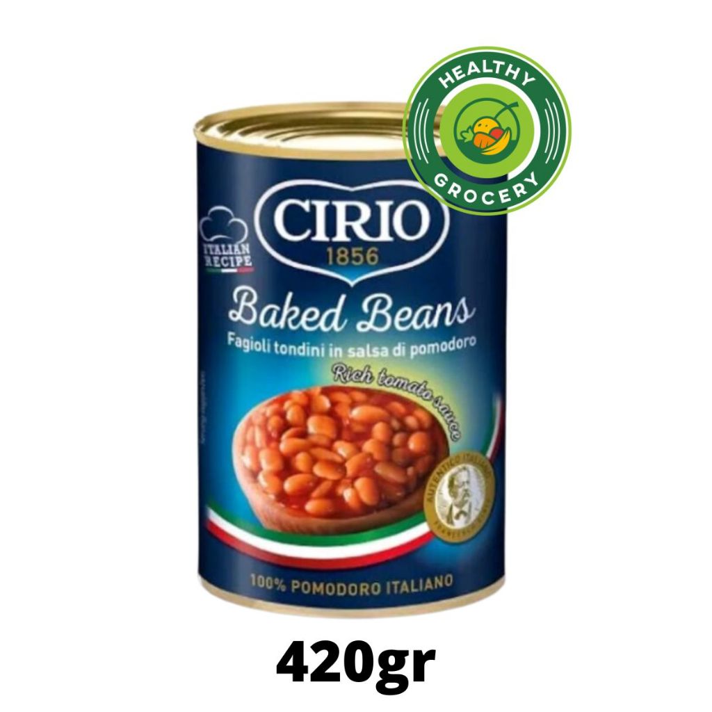 Jual Cirio Baked Beans Tomato Sauce 420gr / Cirio Red Kidney Beans ...