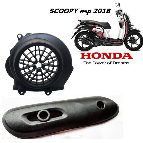 Jual Cover Knalpot Scoopy esp 2018 Tameng Knalpot Scoopy esp 2018 ...