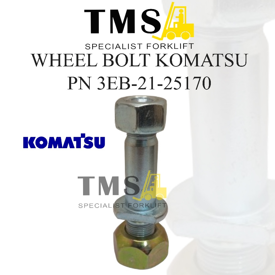 Jual Baut Roda Depan Forklift Komatsu 3EB-21-25170 FD20-30 Wheel Bolt ...