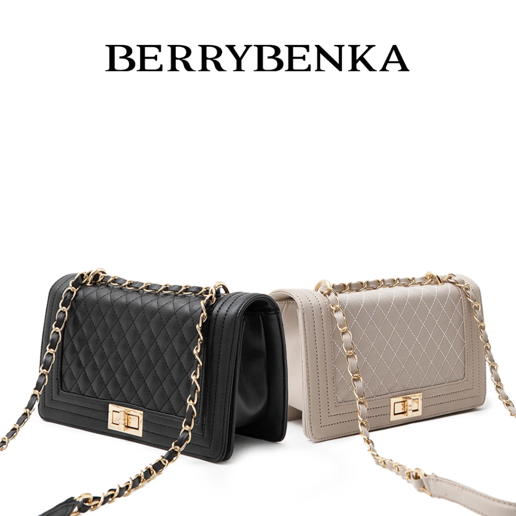 Jual Berrybenka - Tas Bahu Wanita Sofia Marissa Quilted Shoulder Bags ...