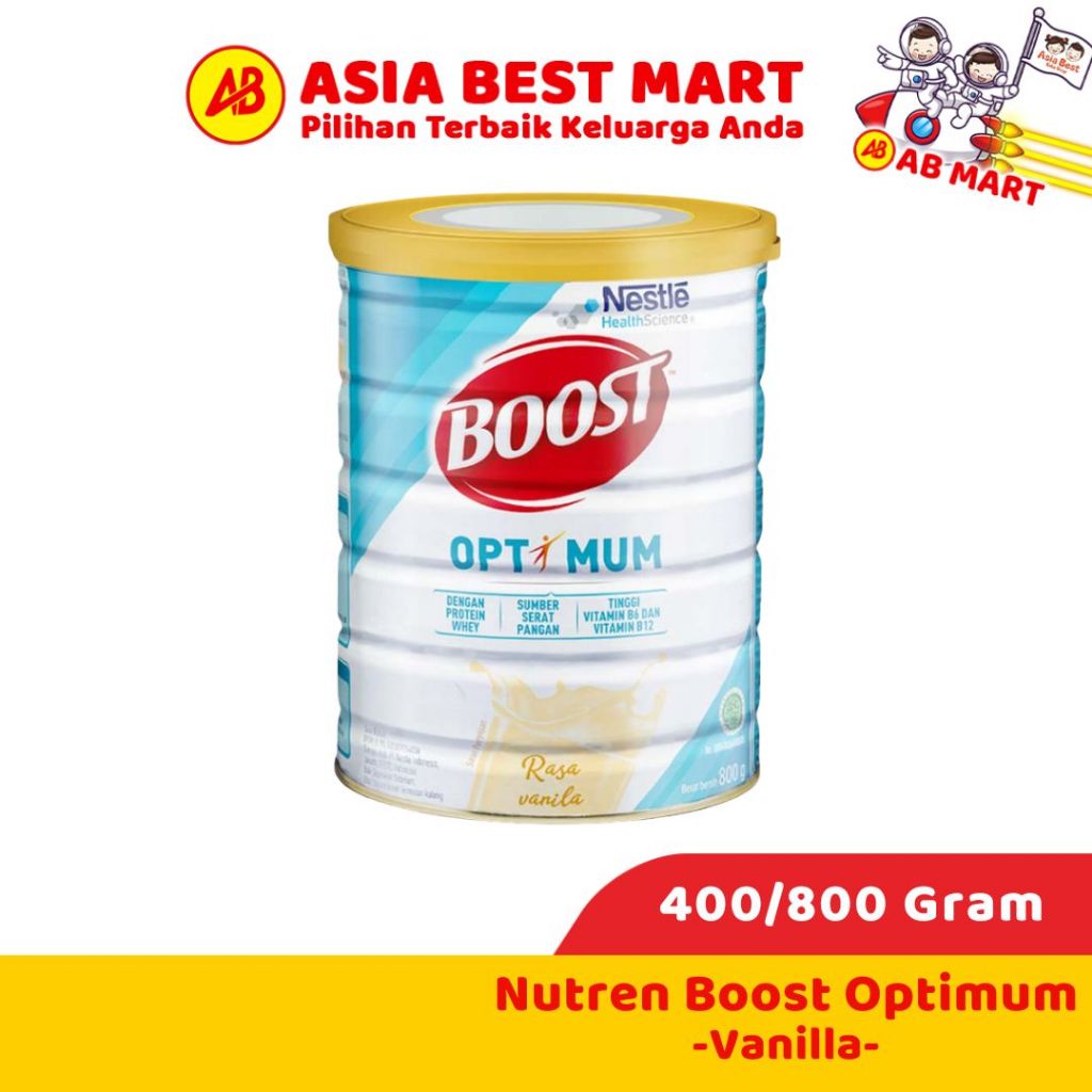 Jual Nutren Boost Optimum 800 Gr 400gr Susu Dewasa Nutrisi Gizi Lengkap ...