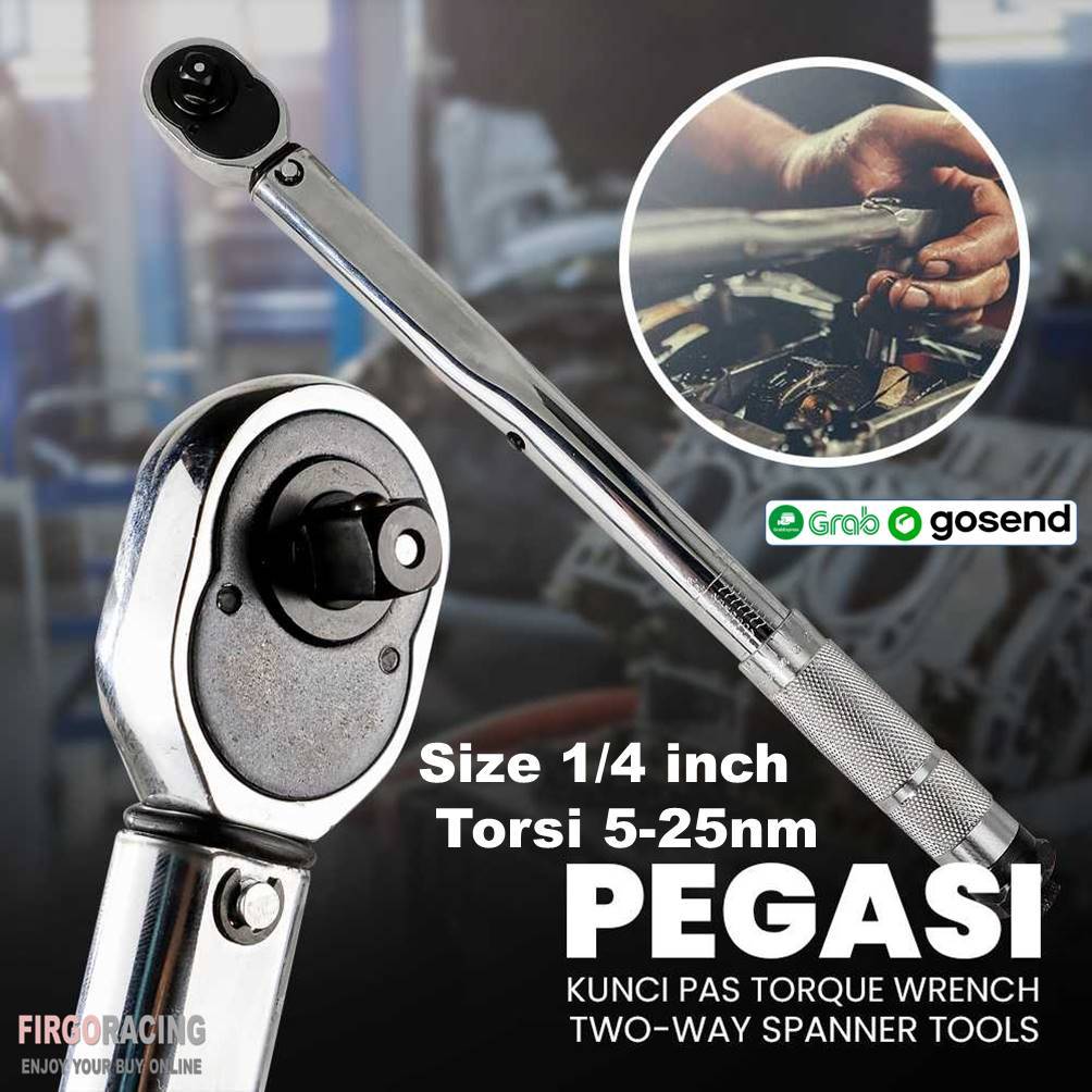 Jual Kunci Torsi Kunci Moment Kunci Pas Torque Wrench Two-way Spanner 1 ...