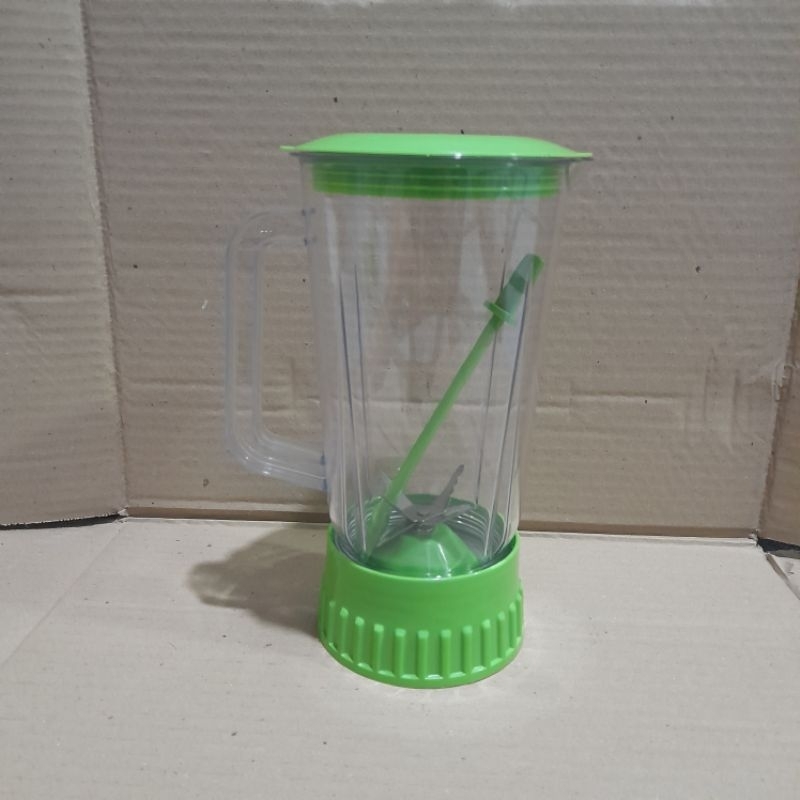 Jual GELAS JUS BLENDER SET MIYAKO / GELAS JUS MIYAKO HIJAU SET / GELAS ...