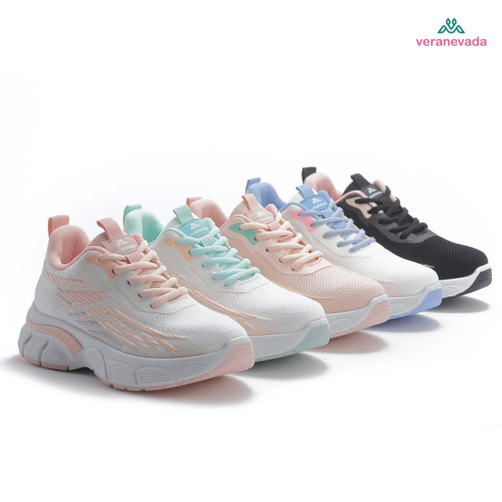 Jual Vera Nevada Sepatu Sneakers Wanita Sport Shoes A70 | Shopee Indonesia