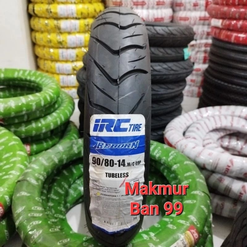 Jual Ban Motor IRC 90/80-14 Reborn NR87Z Tubeless | Shopee Indonesia