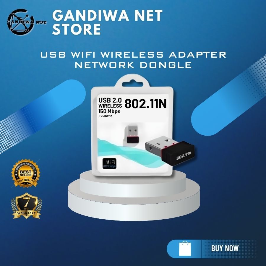 Jual USB WIFI WIRELESS ADAPTER NETWORK DONGLE | Shopee Indonesia