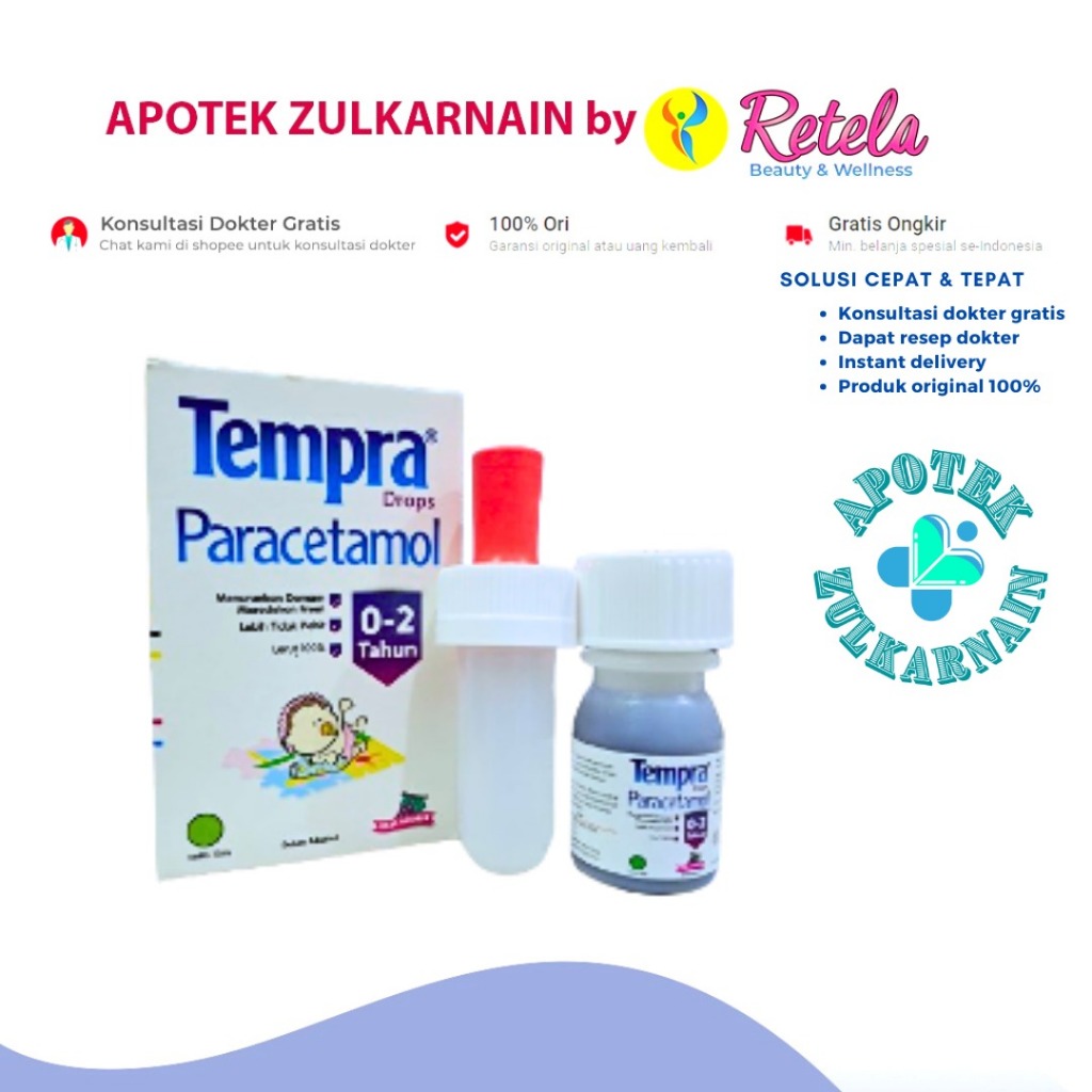 Jual TEMPRA DROPS 15ML | Shopee Indonesia