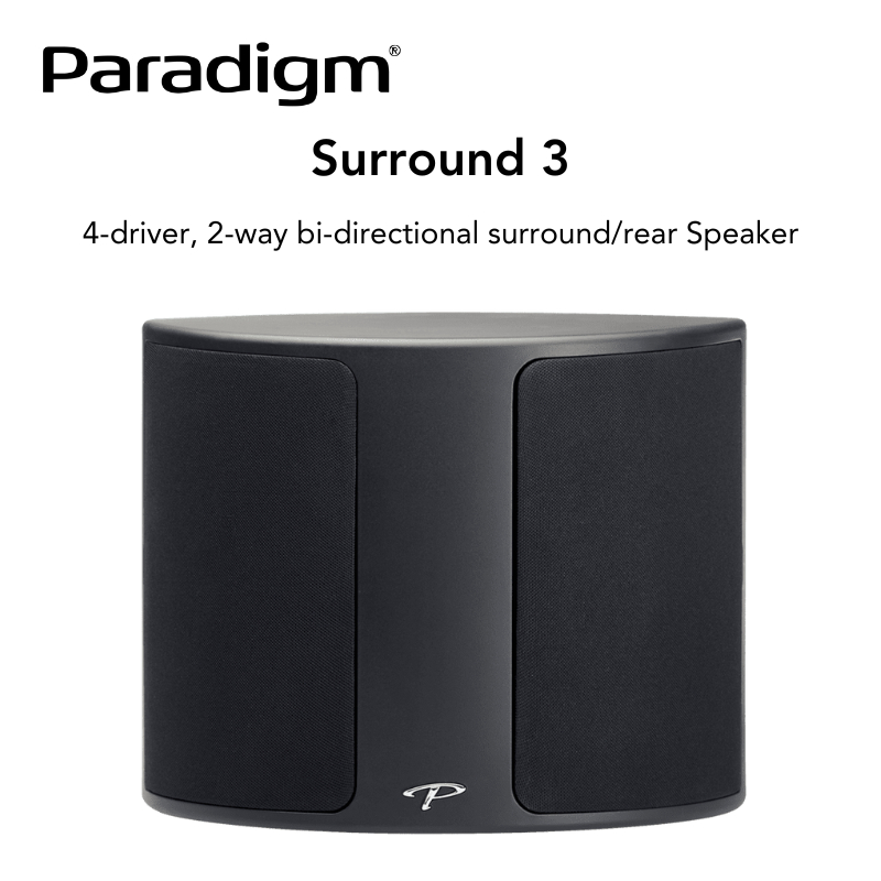 Jual Paradigm Surround 3 Bipole surround speaker | Shopee Indonesia