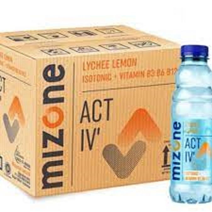Jual Mizone Rasa Lychee Lemon 500ml 1 dus isi 12 botol | Shopee Indonesia
