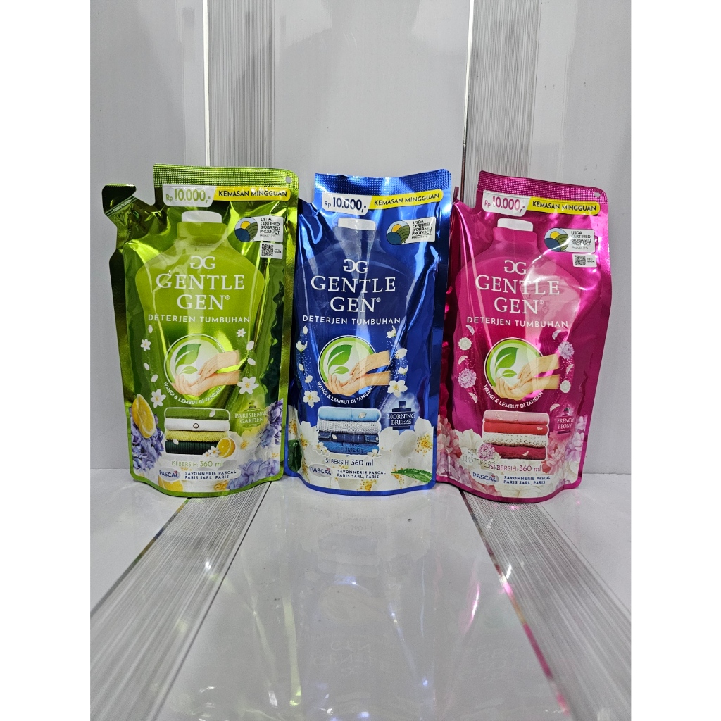 Jual Gentle Gen 360ml Refill Deterjen Tumbuhan | Shopee Indonesia