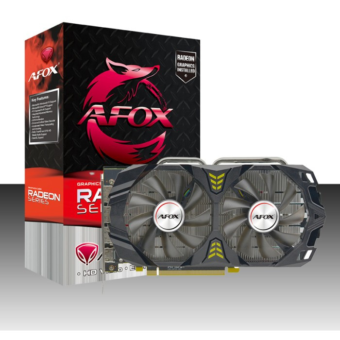 Jual VGA Afox Radeon RX 580 8GB GDDR5 256Bit Dual Fan RX580 | Shopee ...