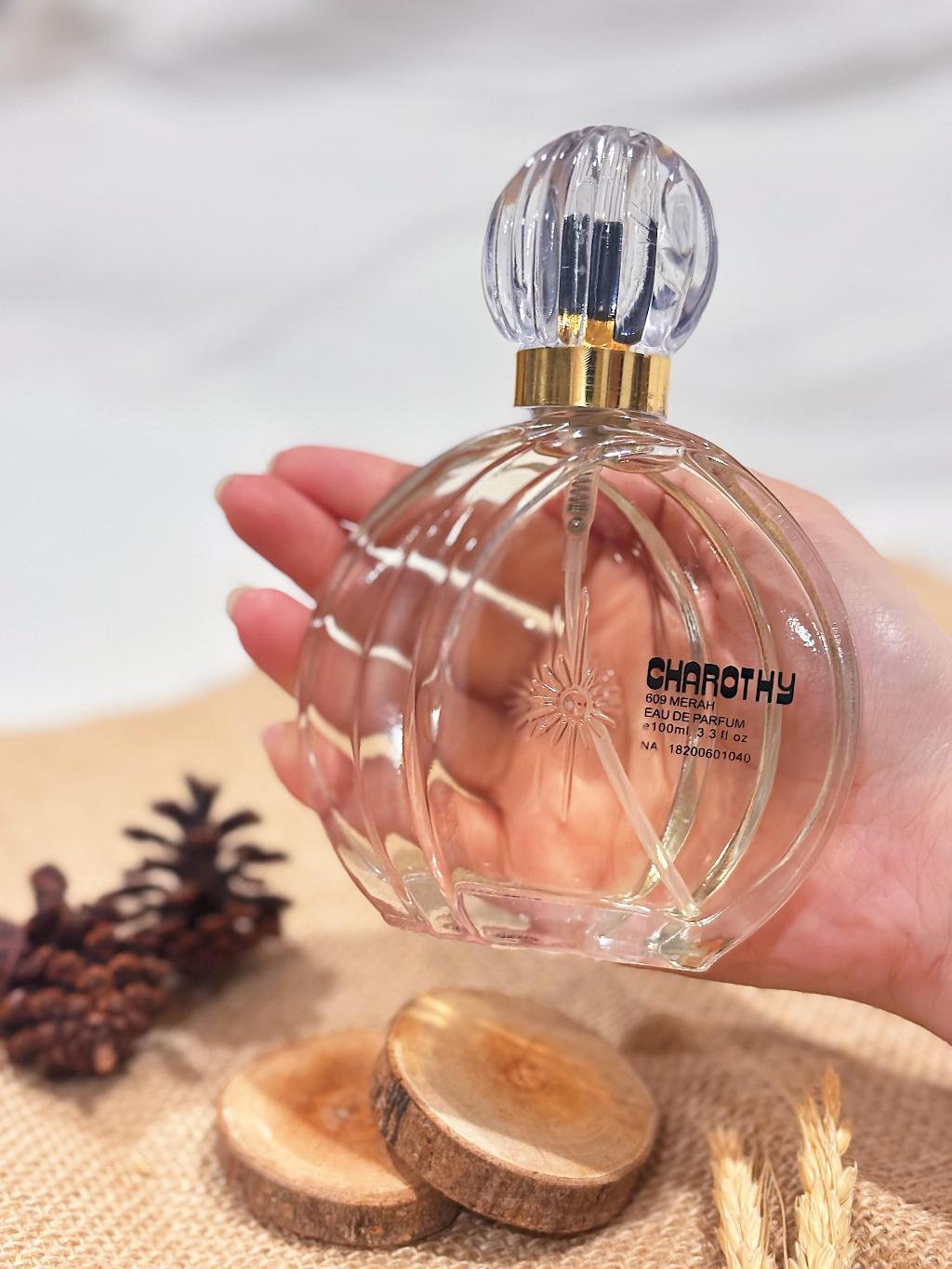 Jual PARFUM SHOLAT CHAROTHY 609M 100ML (EDP) UNISEX WANITA DAN PRIA ...