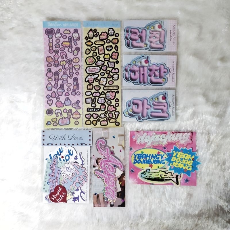 Jual nct dream dojaejung renjun mark haechan aespa sticker | Shopee ...