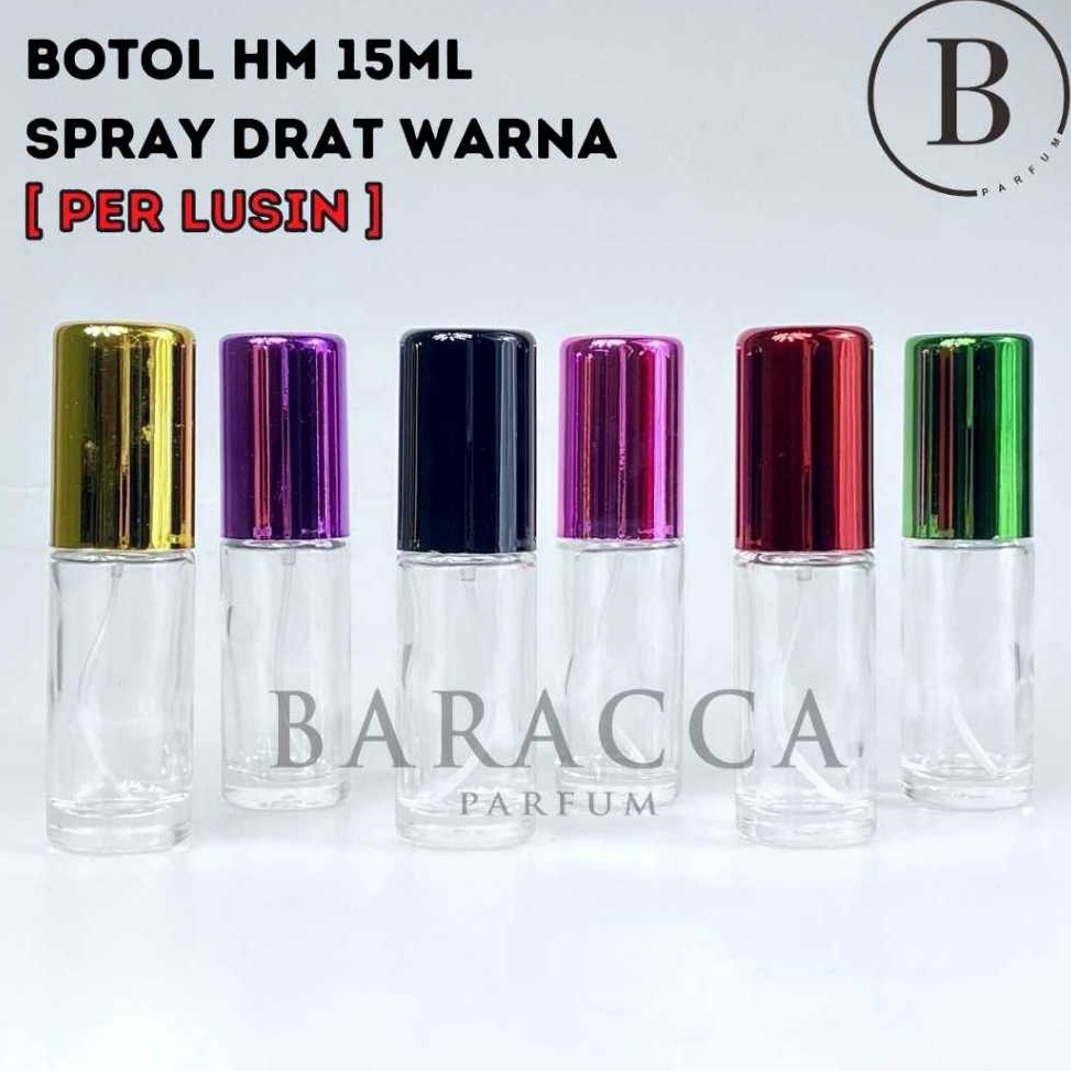Jual Botol Parfum HM 15ML Drat Warna Warni Botol Parfum Kosong HM Botol ...