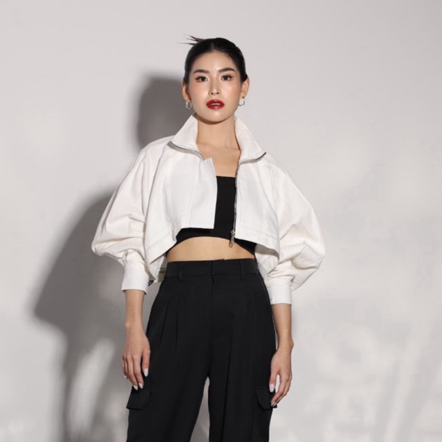 Jual BRAVE - Astro Outer / Crop Outer / oversize Outer / Basic Zipper ...