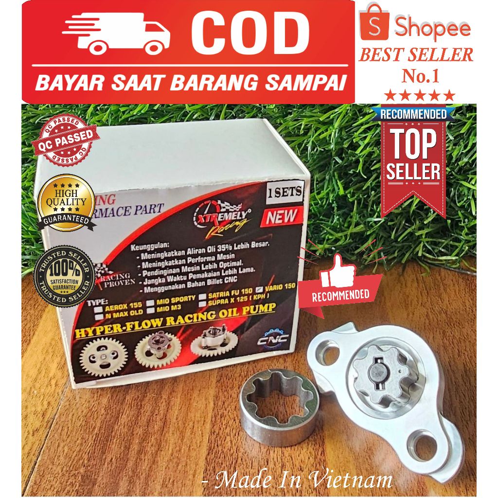 Jual Pompa Oli Racing ( Racing OIL PUMP ) Honda Vario 125, Vario 150 ...