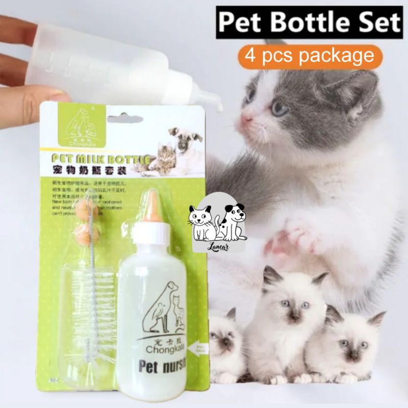 Jual Chongkala Botol Susu Dot Puppy & Kitten / Pet Milk Bottle 120ml ...