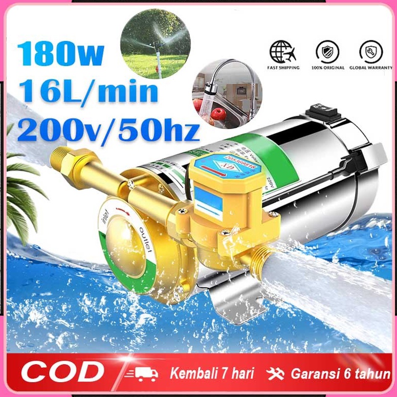 Jual Promo Max Pompa Pendorong Tekanan Air Booster Pump 1Watt Mesin ...