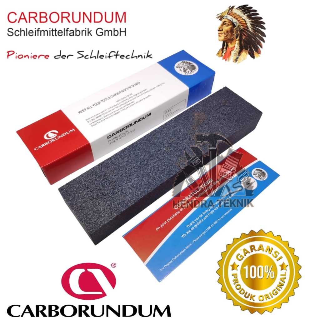 Jual BATU GOSOK 8" ORIGINAL CARBORUNDUM BATU ASAH PISAU ASLI DAYAK ...