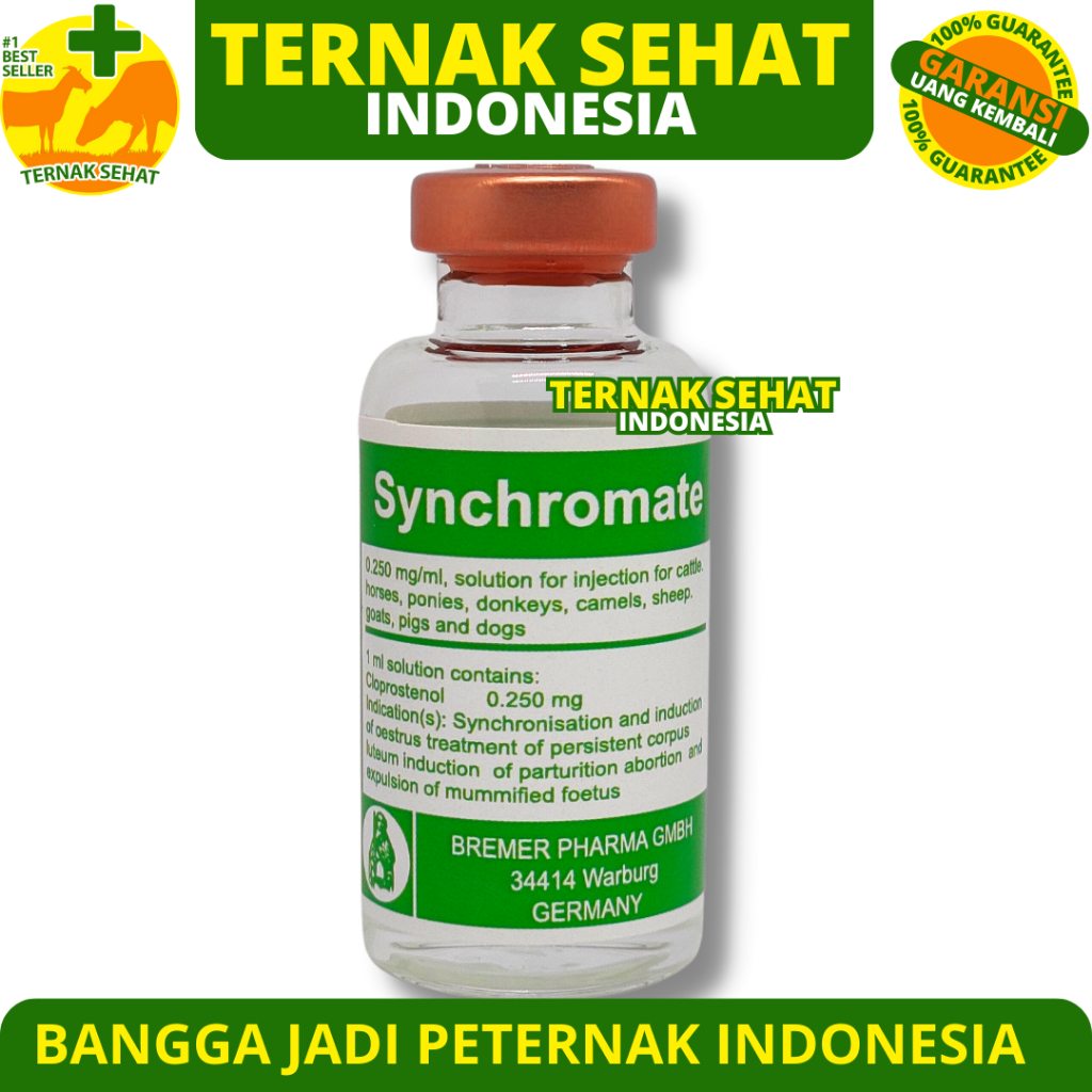 Jual SYNCHROMATE 20ML - Hormon PGF2 untuk Sinkronisasi Estrus ...