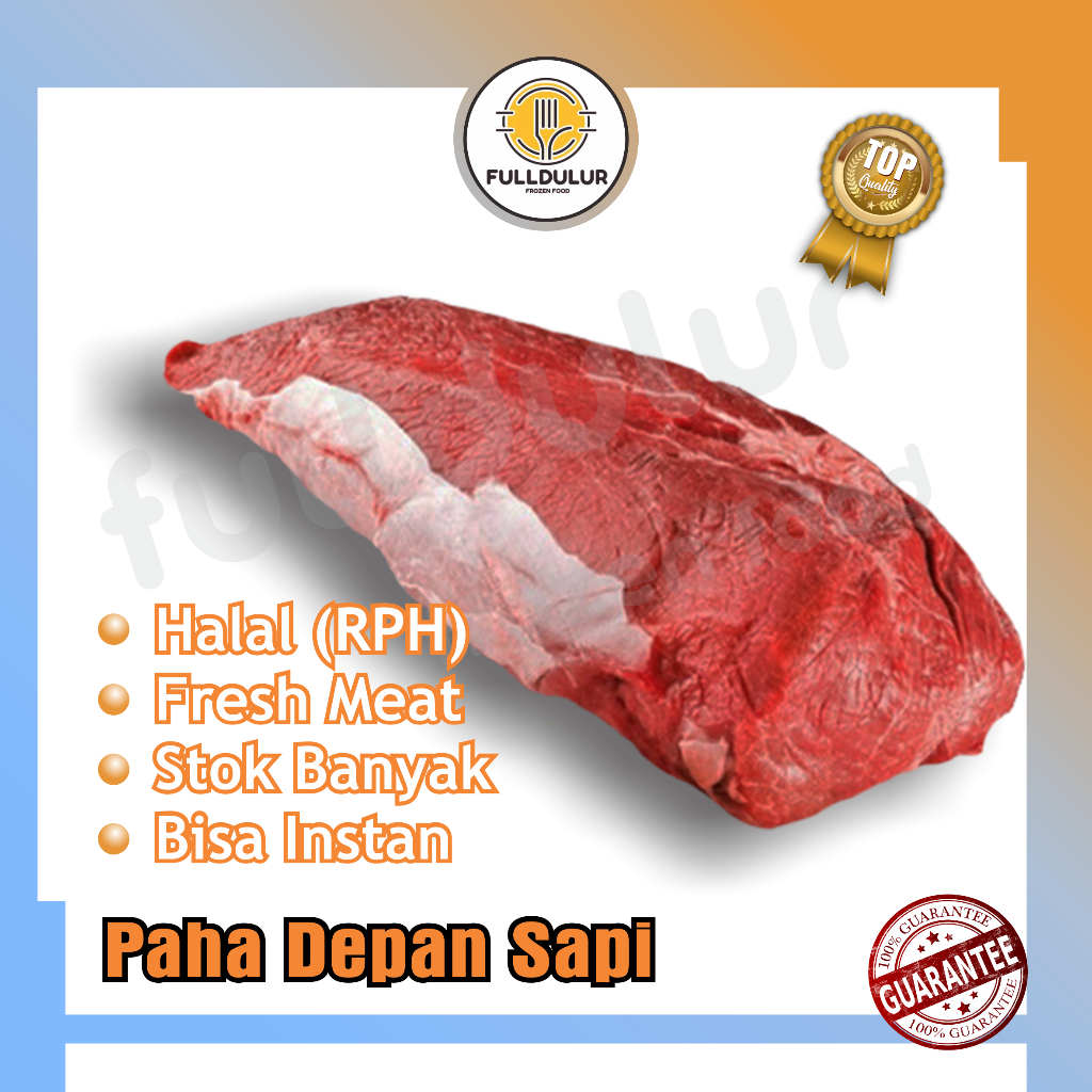 Jual Fulldulur Paha Depan Daging Sapi 1000g Sekilo Satukilo Halal ...
