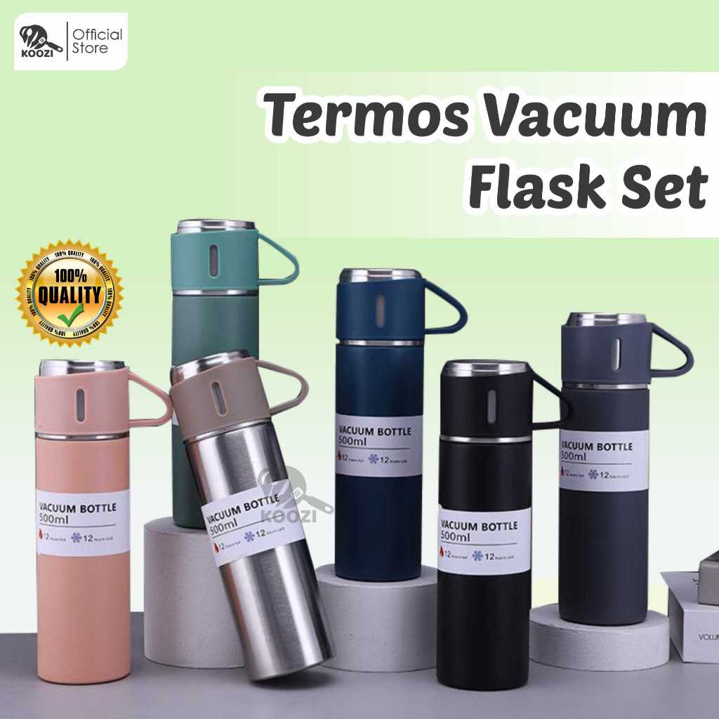 Jual Termos Kecil Vacuum Flask Sultan Cangkir 3 High Quality | Shopee ...