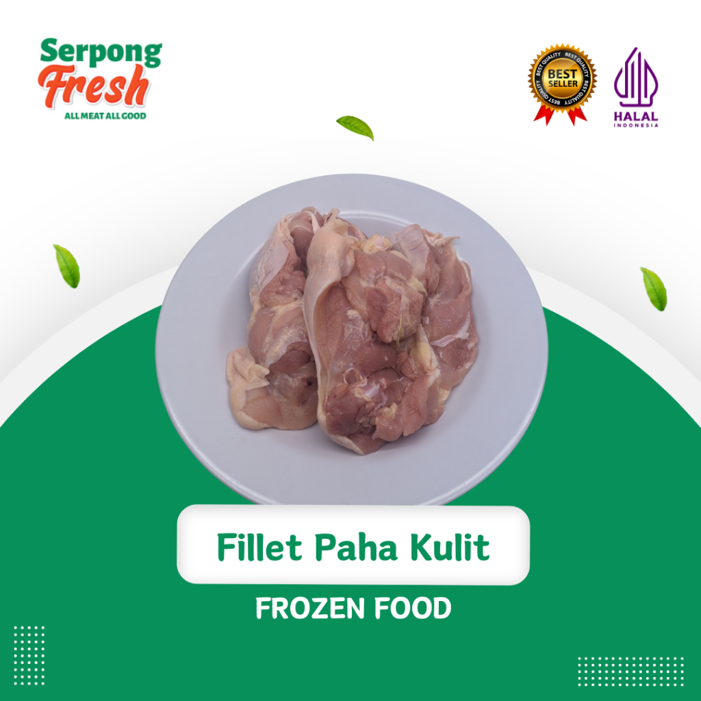 Jual Daging Ayam Fillet Paha Kulit Boneless (Fresh/Frozen) | Shopee ...