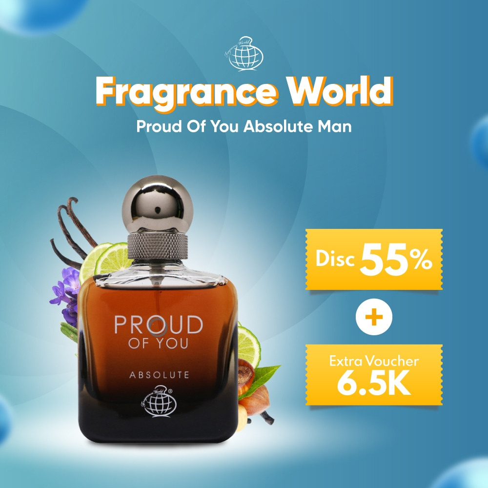 Jual Fragrance World Proud Of You Absolute Man Parfum Pria Men Tahan ...