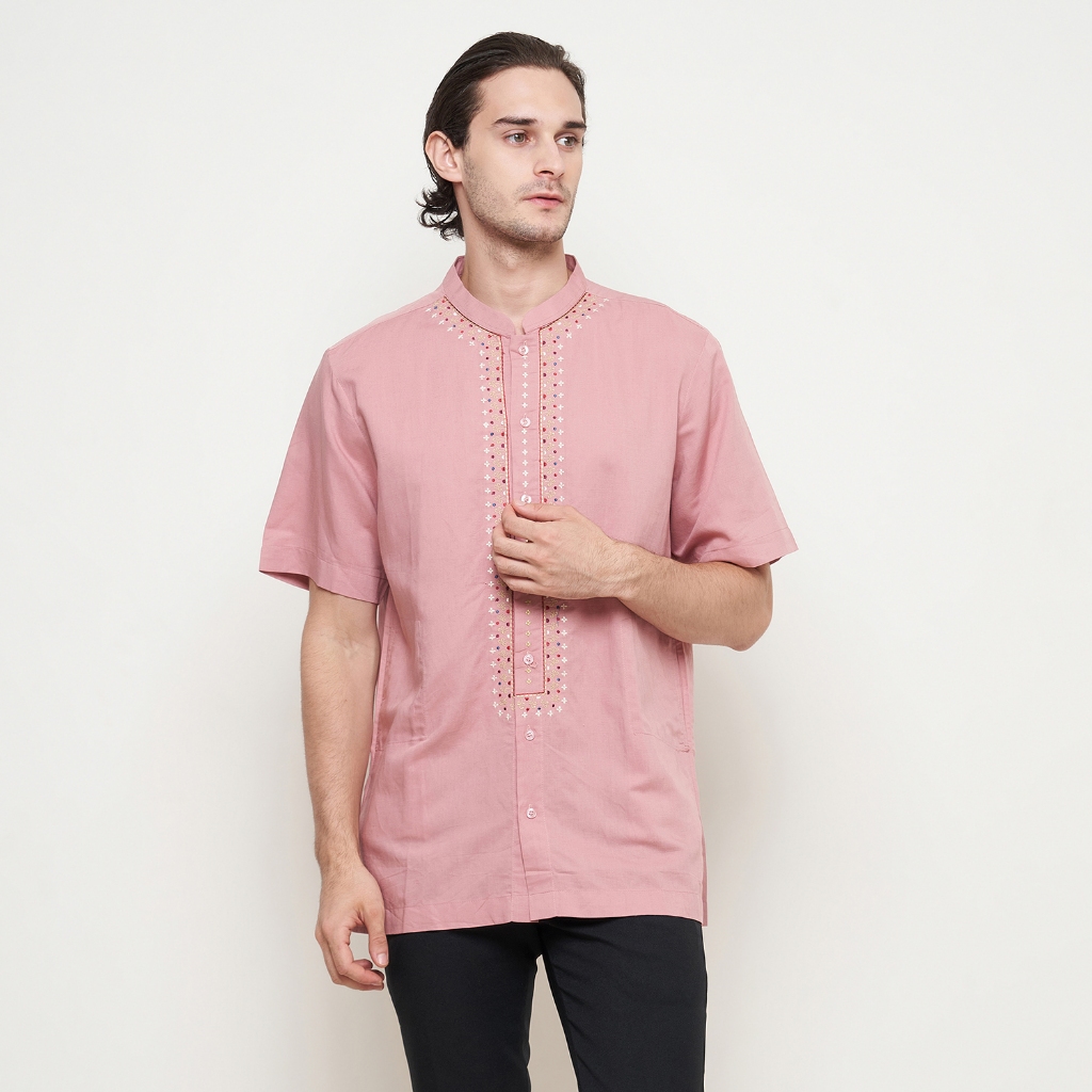 Jual Baju Koko Preview By Itang Yunasz / Baju Koko Bordir Pria / Baju ...