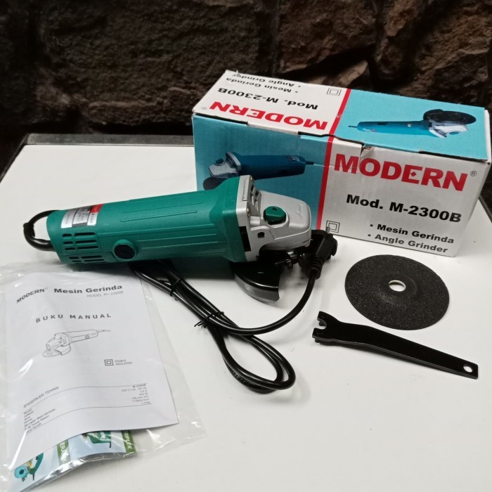 Jual Gurinda modern M-2300B / Gerinda Modern M2300B Angle Grinder MODERN M2300 Gerinda Tangan ...