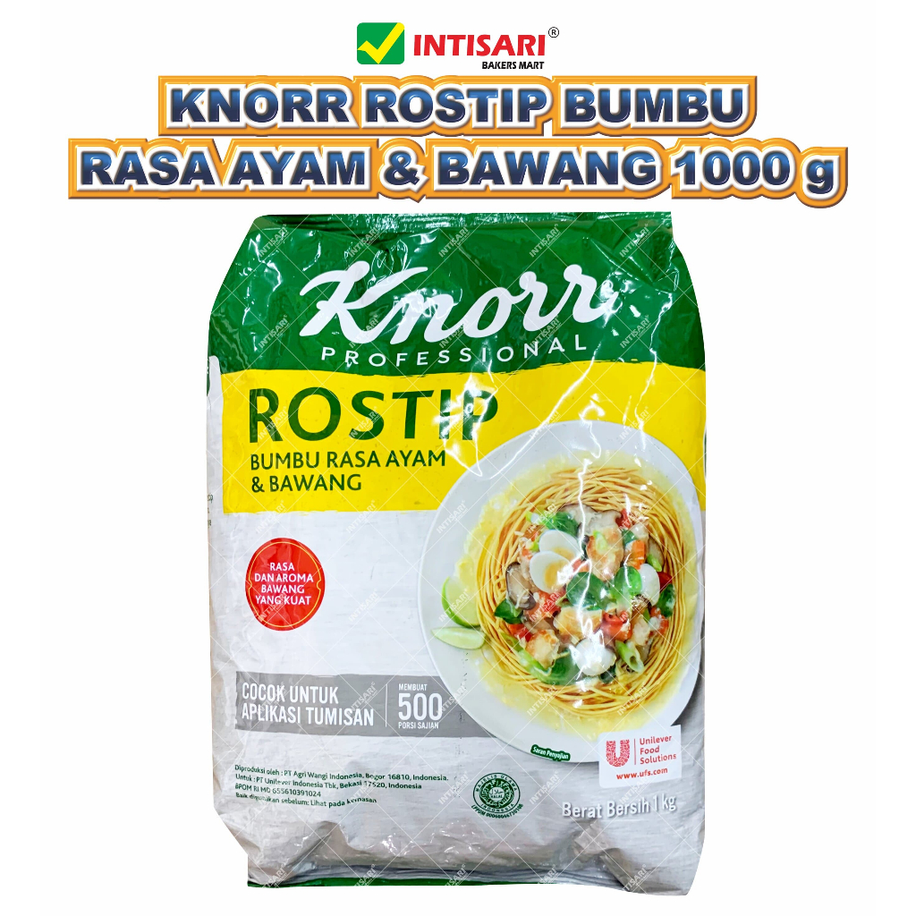 Jual KNORR ROSTIP BUMBU RASA AYAM & BAWANG 1000 G | Shopee Indonesia