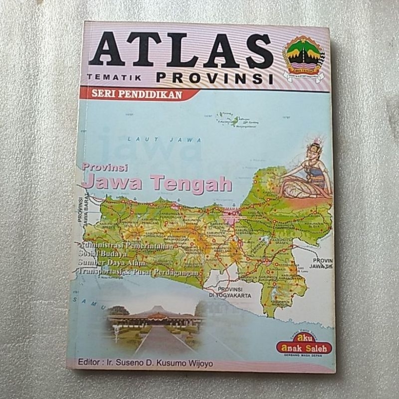 Jual ATLAS TEMATIK JAWA TENGAH (FULL COLOUR) | Shopee Indonesia