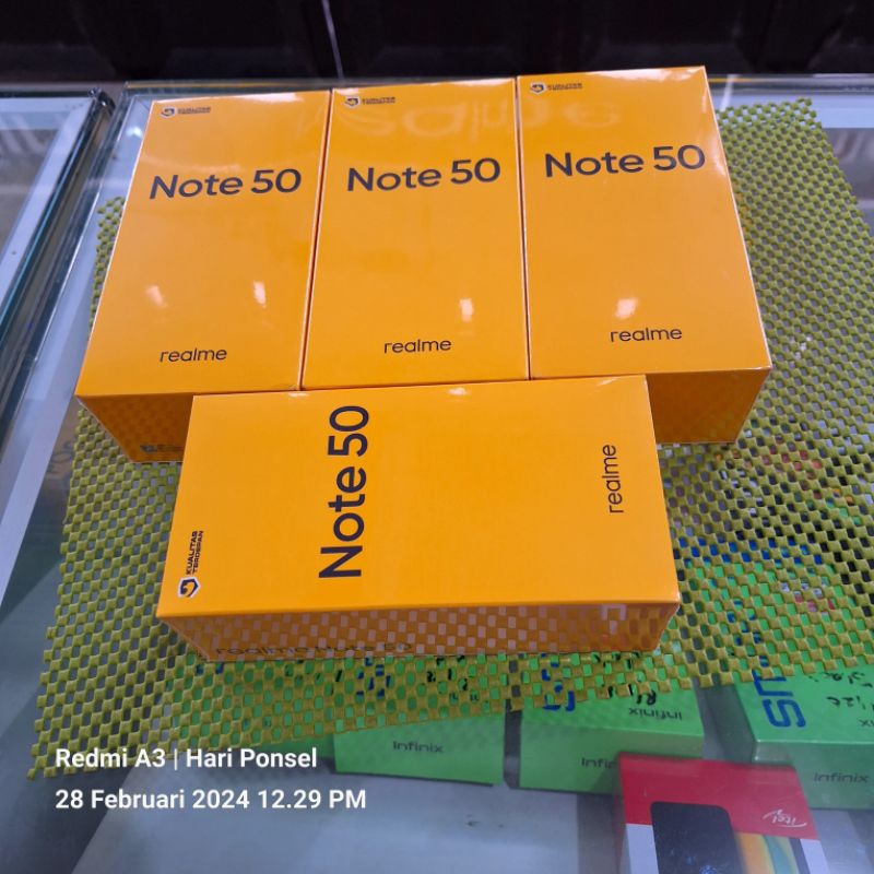 Jual Realme Note 50 [ 4 / 128 ] | 90Hz Vivid Display | Mini Capsule ...