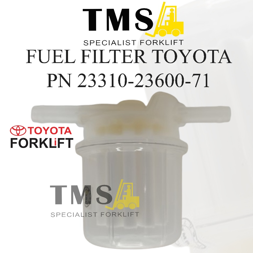 Jual Fuel Filter Bensin Filter Forklift Toyota 23310-23600-71 8FG ...