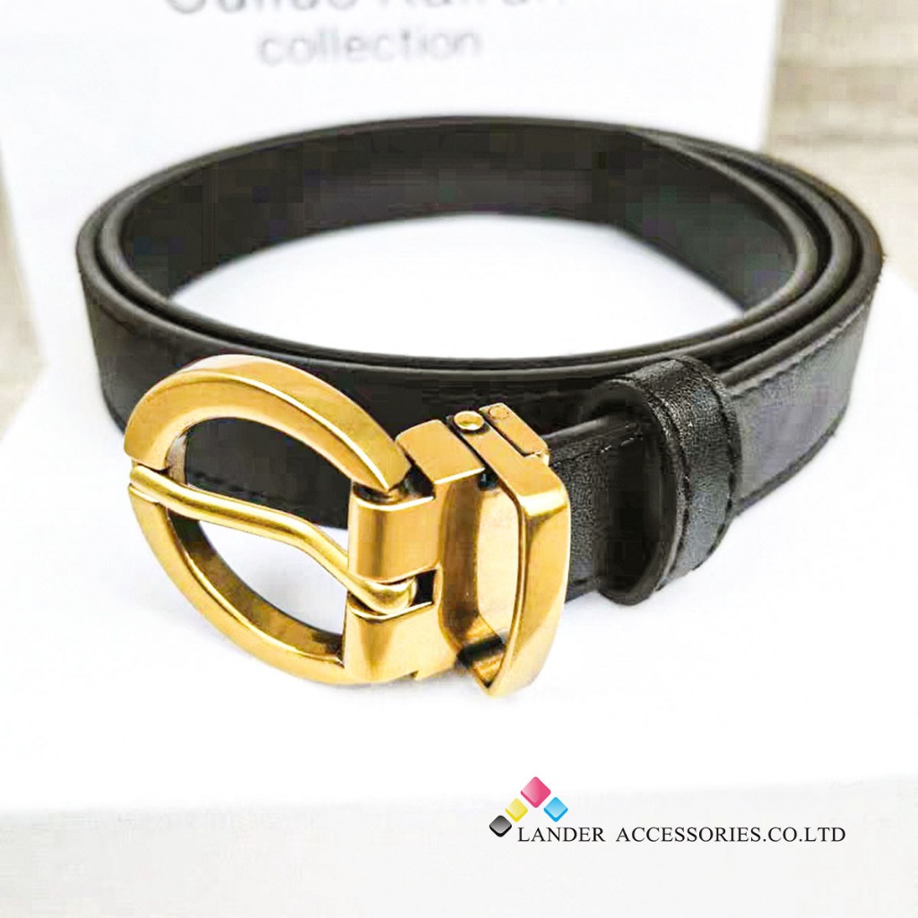 Jual Buckle Gesper Bakel Gasper LANDER / Head Belt / Z-188 / Gold ...