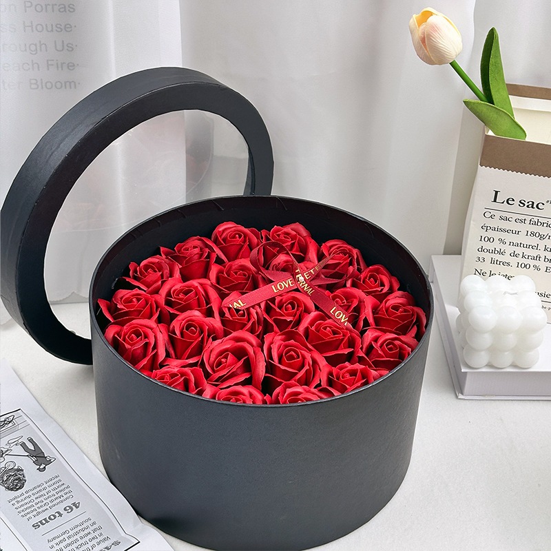 Jual Bloom Box Soap Flower Bunga Sabun Rose / BIG BloomBox Mawar ...