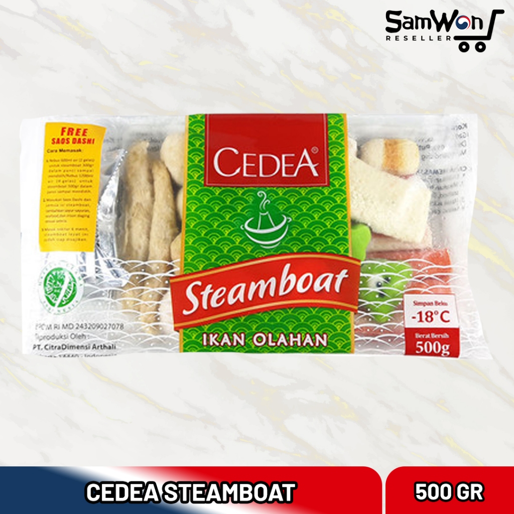 Jual CEDEA Steamboat 500gr - Frozen Food Ikan Olahan Shabu Shabu ...