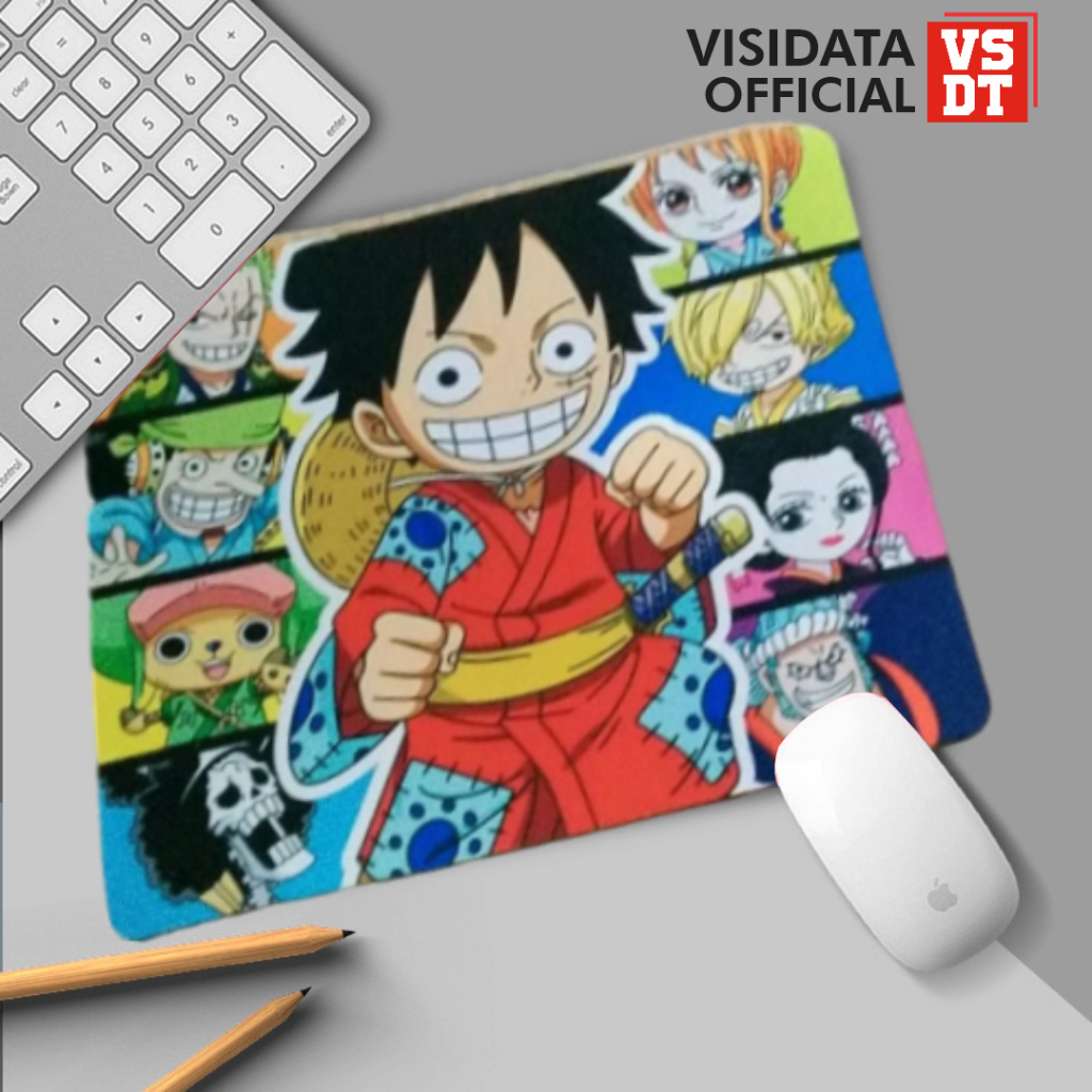 Jual MOUSEPAD Motif ONE PIECE mouse pad ukuran 24x20cm | Shopee Indonesia