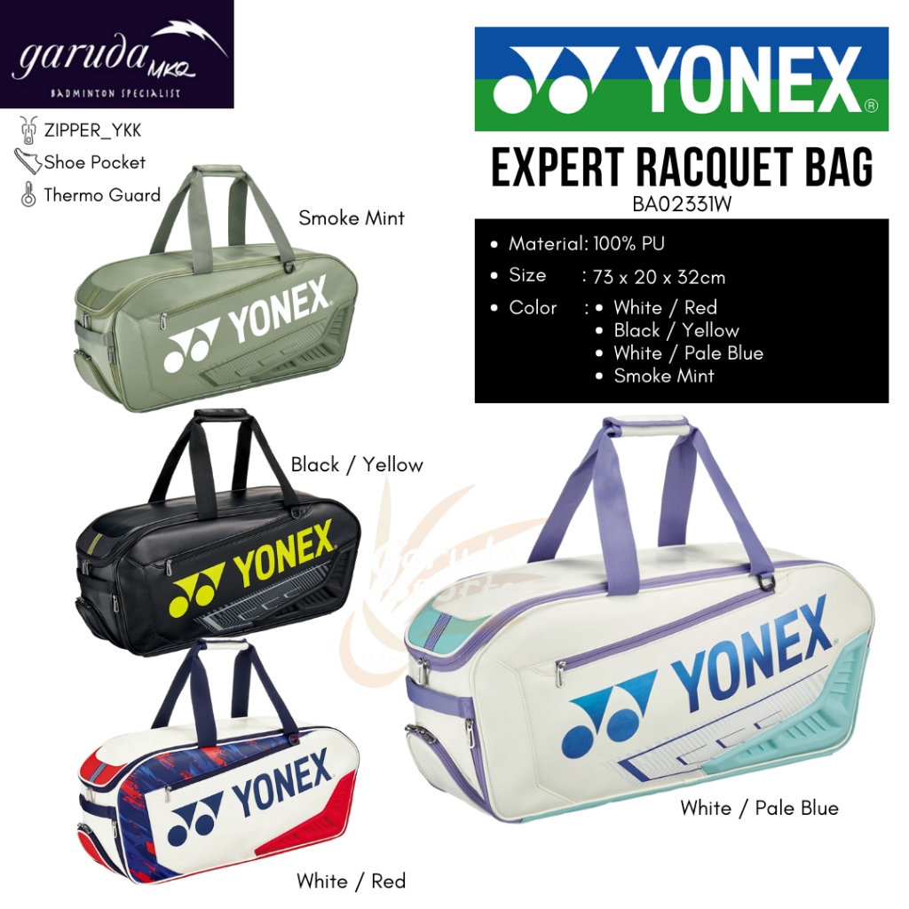 Jual TAS BADMINTON YONEX Expert Tournament Bag BA02331WEX / BA 02331 ...