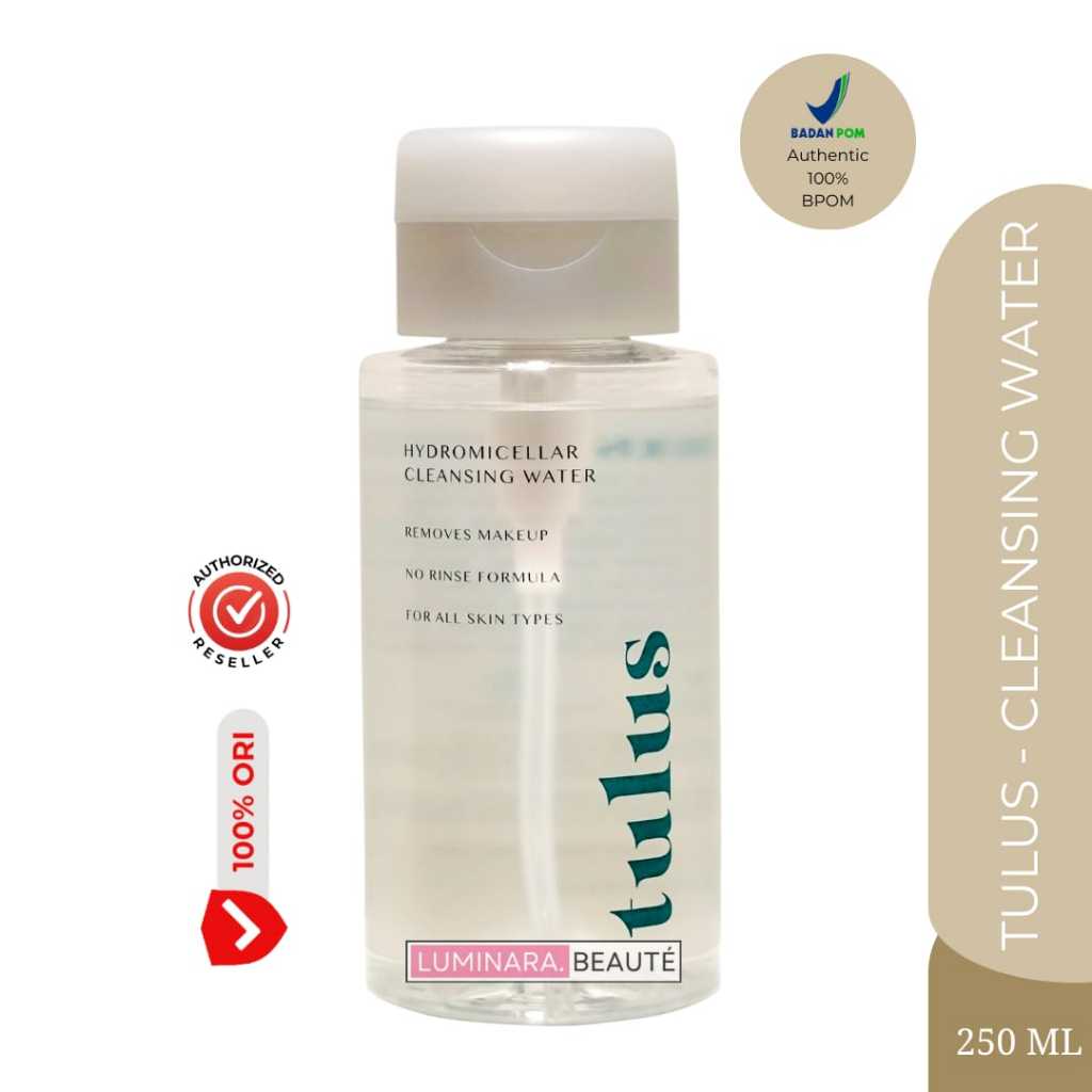 Jual TULUS - HYDROMICELLAR CLEANSING WATER 100 ML / 250 ML | Shopee ...