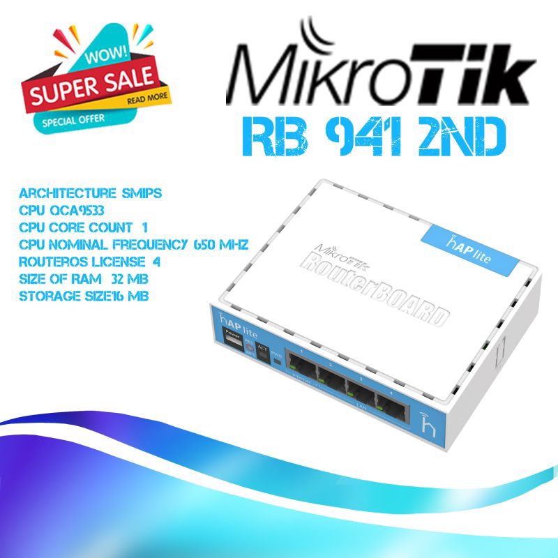 Jual Mikrotik RB941Ui-2nd Baru | Shopee Indonesia