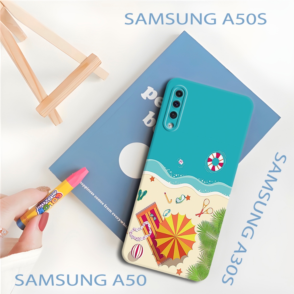 Jual Case SAMSUNG A50/A50S SAMSUNG A30S Case Pantai Softcase Case Doff ...