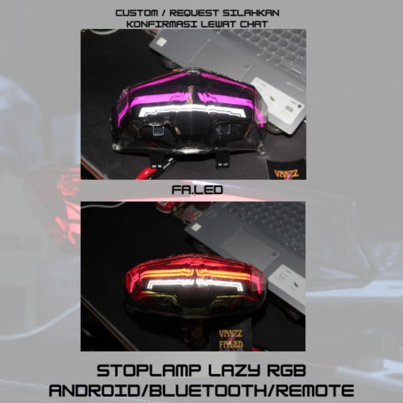 Jual STOPLAMP LAZY VARIO 125 150 MODE RGB | Shopee Indonesia
