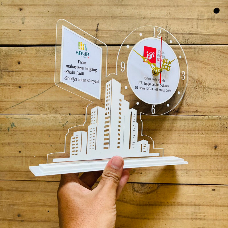 Jual Vandel Plakat Magang PKL Custom Bonus Box Kado dan Pita | Shopee ...