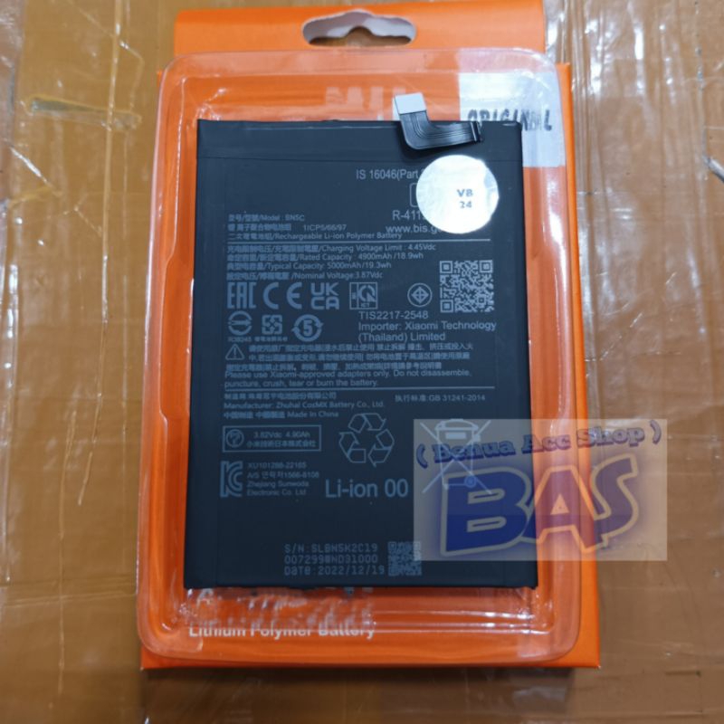 Jual Baterai Batre Redmi Note 11 5G / M4 Pro 5G ( BN5C ) | Shopee Indonesia